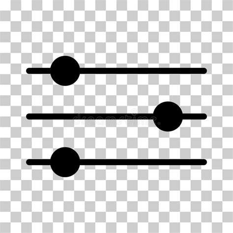 Volume Mixer Control Icon Filter Sound Symbol Button Switch Sign