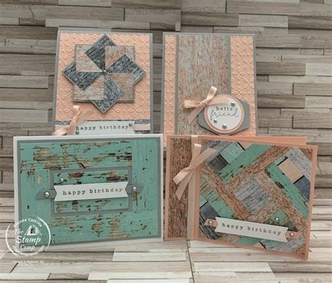 July Card Kits Of The Month Features Country Woods Paper The Stamp