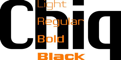 Chiq Bold Font