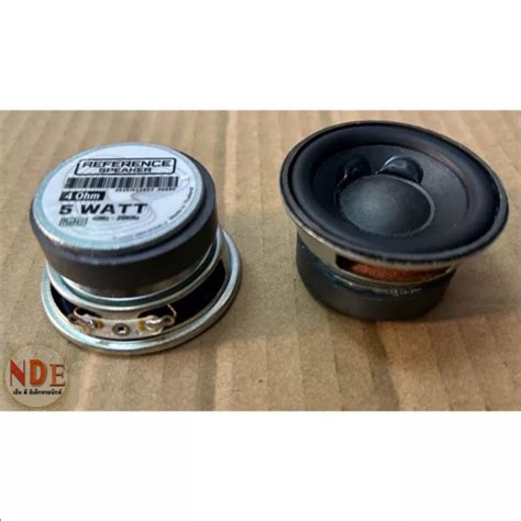 ลำโพงคาราโอเกะ ลำโพง Reference Speaker ขนาด2นิ้ว 4ohm 5w ใช้ทำลำโพง บลูทูธ หรือ Diy Shopee