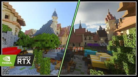 Minecraft Rtx Vs Seus Ptgi E12 Ray Tracing Comparison Rtx 2080 Youtube