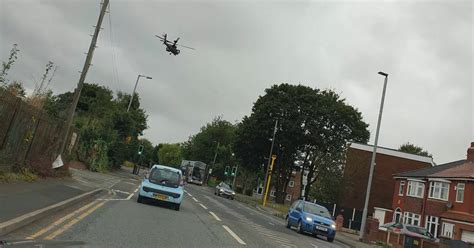 why apache attack helicopters were seen flying low over greater