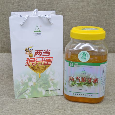 陇南特产两当狼牙刺花蜂蜜2410g实惠大桶装包邮无添加刺槐花纯蜜 虎窝淘