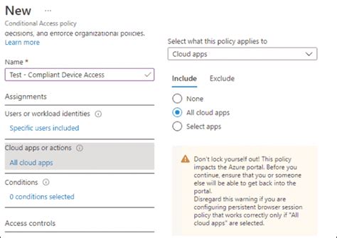 Microsoft Compliance Policy Control Access With Compliant Devices Sysops