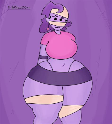 Rule 34 Big Breasts Big Hips Big Thighs Brawl Stars Clothing Digital