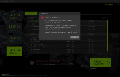 Error While Installing Jetpack 451 On Xavier Agx Jetson Agx Xavier Nvidia Developer Forums