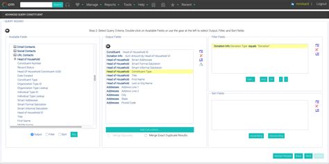 Faq How Do I Create A Query Targeting Only Heads Of Households