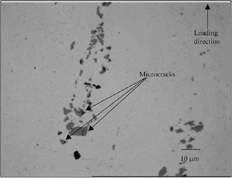 Microstructure Of Compression Test Specimen 030 Strain Showing Download Scientific Diagram