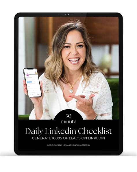 Free Linkedin Checklist For Online Business Owners Burnout To All Out