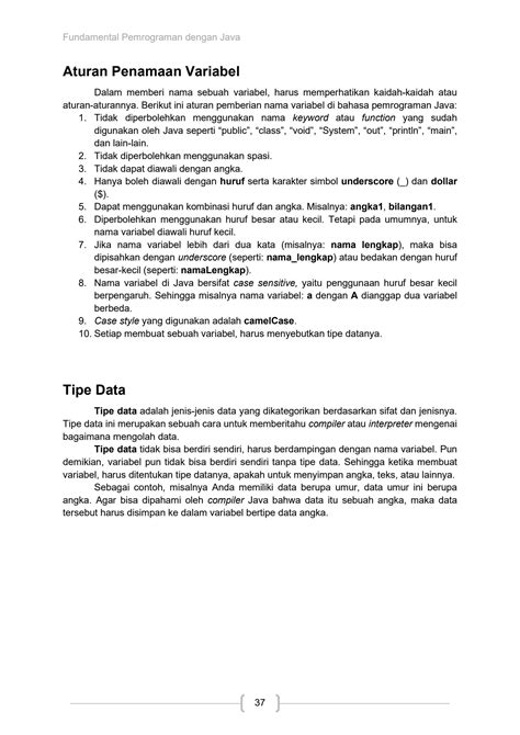 Solution 3 Variabel Dan Tipe Data Untuk Siswa Studypool