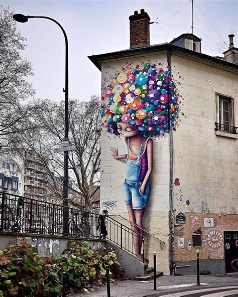 Urban Street Art 😍 Paris France Photo By Equis007 Duvar Resmi Sanatı 3d Sokak Sanatı