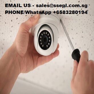 Installation Of Security Camera Singapore Specialized Engineering Pte Ltd