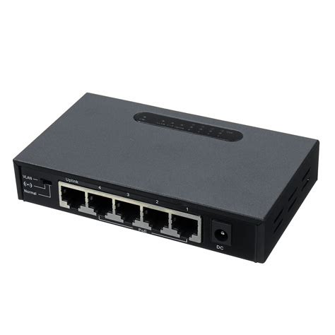 Ethernet Hub Ieee802 3af 4 Port Poe Engine Switch 15 4w Power 100 M For Ip Cameras Nvr