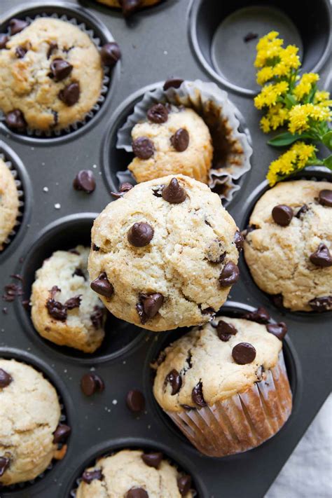 Chocolate Chip Muffins Healthy Jar Of Lemons