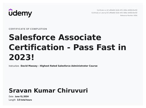 Sravan Kumar On Linkedin Im Happy To Share That Ive Obtained A New Certification Salesforce