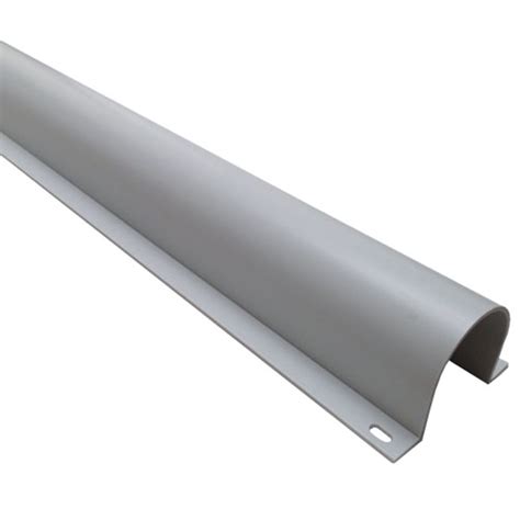2 Pvc Wire Guard Flanged Outdoor Cable Cover Stick Length 5 Feet
