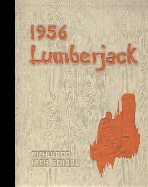 Reprint 1956 Yearbook Richwood High School Richwood West Virginia