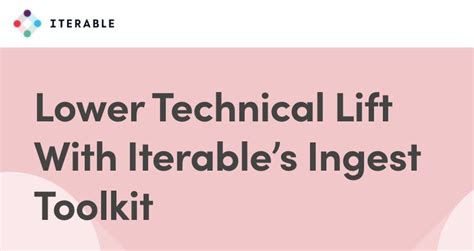 Free Your Data With Iterables Toolkit Iterable Posted On The Topic