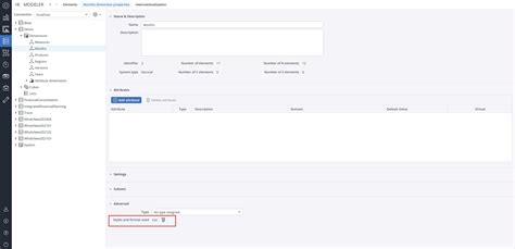 Formatting Dimension Elements