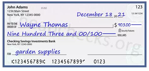 How To Write A Check For 903 Dollars Cheap Checks