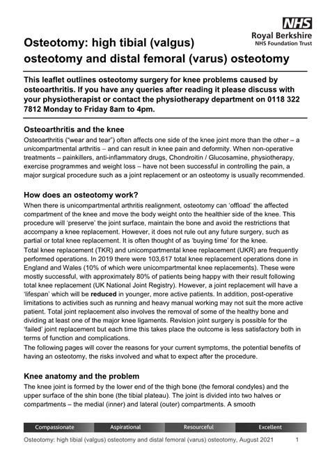 High Tibial Valgus Osteotomy And Distal Femoral Varus Osteotomy