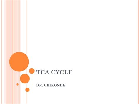 Biochemistry For Nursing Krebs And Etcpptx