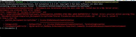Validating A Set Of Database Scripts Using Dlm Automation