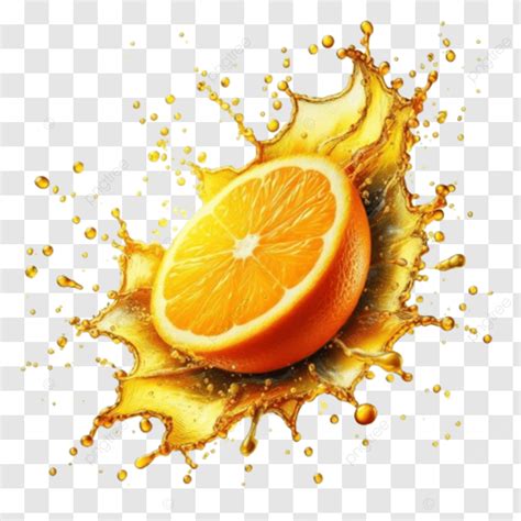 투명한 배경에 물이 있는 오렌지의 3d 이미지 오렌지의 3d 이미지 오렌지 워터로 주황색 Png 일러스트 및 이미지 에