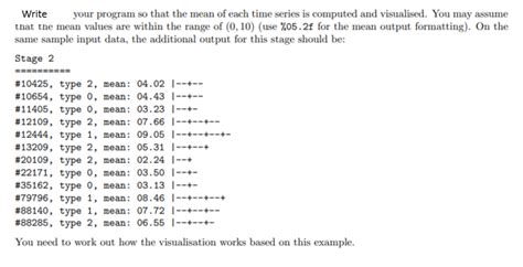 Solved Below Is A Sample Set Of Input Data The First Line Chegg Com