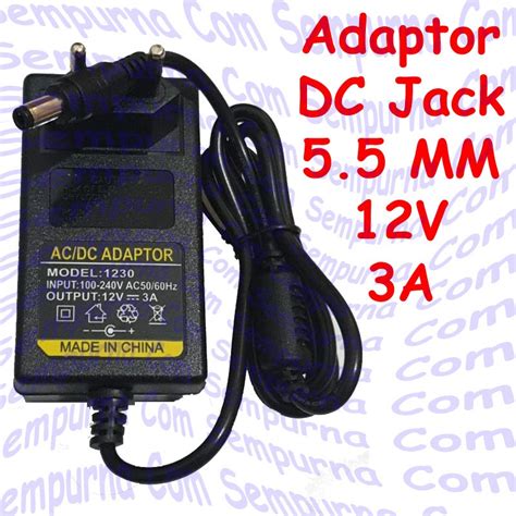 Jual Power Supply Adaptor Jack Dc Mm V V V V V V V A A A A Pure Indonesia