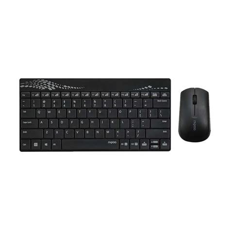 Rapoo 8000p Wireless Keyboard And Mouse