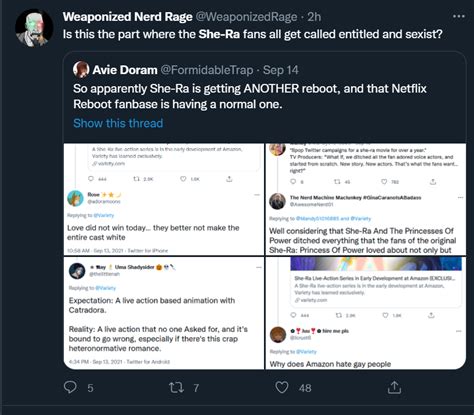 Amazon Developing Live Action She Ra Infuriating Netflix She Ra Fans