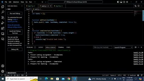 karthik kovuri on linkedin 100daysofcodechallenge day17 100daysofcodingchallenge codewithaadi