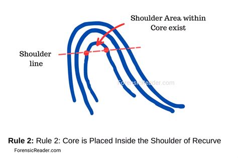 15 Rules For Choosing Core And Delta In Loop Fingerprint Patterns