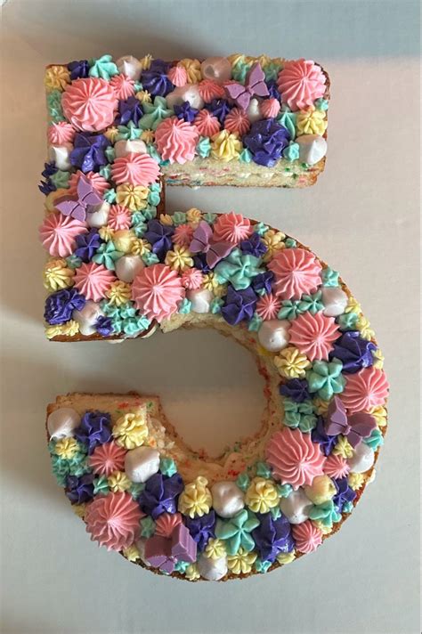 Number 5 Birthday Cake Artofit