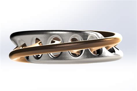 Stl File Interlocked Mobius Rings 💍・3d Print Design To Download・cults