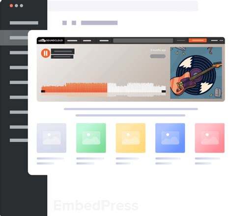 Embed Audio Embedpress Embedding Features