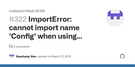 ImportError Cannot Import Name Config When Using Spyder Issue Matterport Mask RCNN
