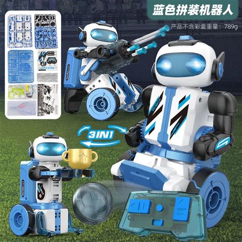 3 In 1 Programmable Remote Control Robot Diy Kit
