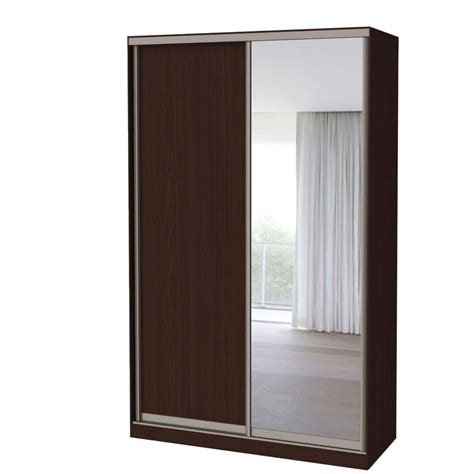 ᐉ Шафа купе Mileri 2 х дверна ДСП Дзеркало 170х240х60 см Венге магія 1978148 • Краща ціна в