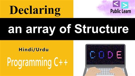 Declaring An Array Of Structure Programming Fundamentals YouTube
