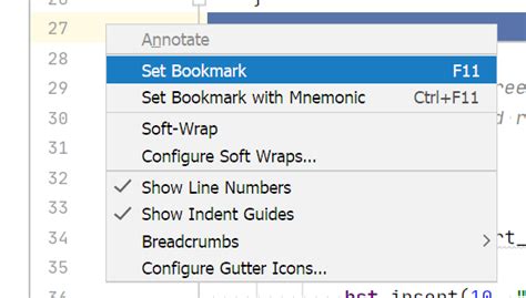 How To Set Background Color For Selected Lines Basically Mark The Lines In Intellij Ides