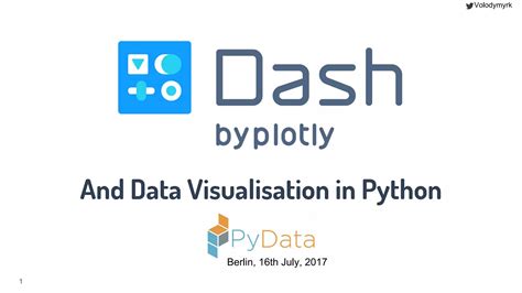 Plotly Dash And Data Visualisation In Python Pdf