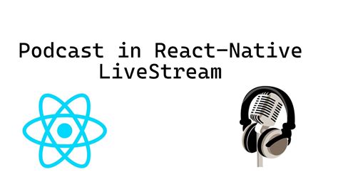 Build A Podcast App In React Native Livestream Day 1 Youtube