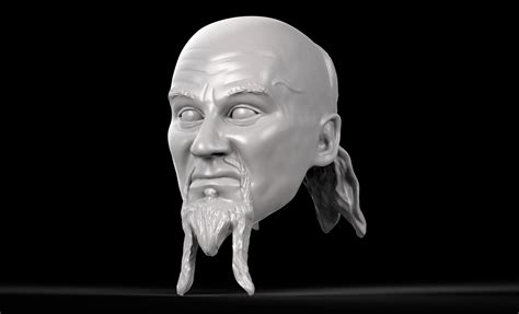 Damien Demento 3d Printable Action Figure Head 3d Model 3d Printable Cgtrader