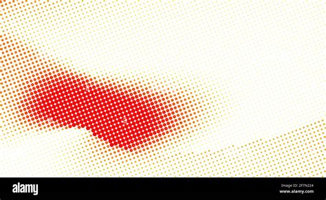 Abstract Retro Dotted Background With Halftone Effect Vector Graphic Pattern Stock Vector Image