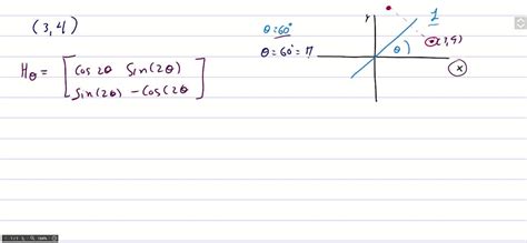 Find The Standard Matrix For The Reflection Of R2 About The Stated