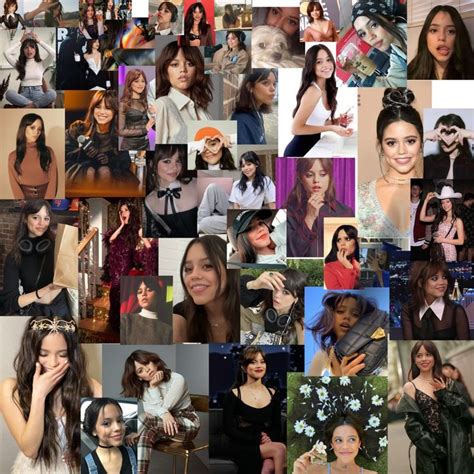 Jenna Ortega Collagewallpaperlockscreen Jenna Ortega Ortega Wallpaper