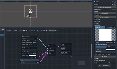 【godot4自学手册】第二十九节使用shader来实现敌人受伤的闪白效果godot Shader Csdn博客