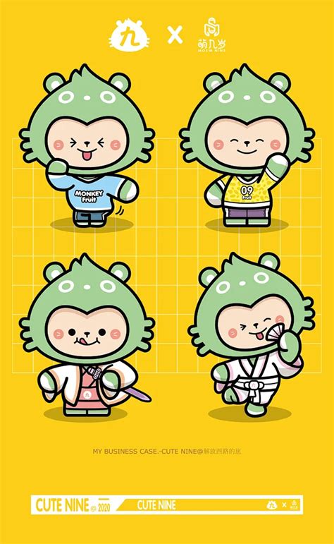 Ip 卡通形象 矢量 水果品牌 花瓣网